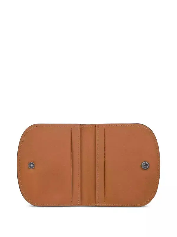Longchamp Le Pliage Xtra Leather Card Holder - Brown