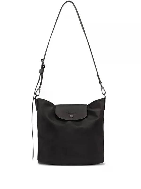 Longchamp Le Pliage Xtra Leather Shoulder Bag - Black