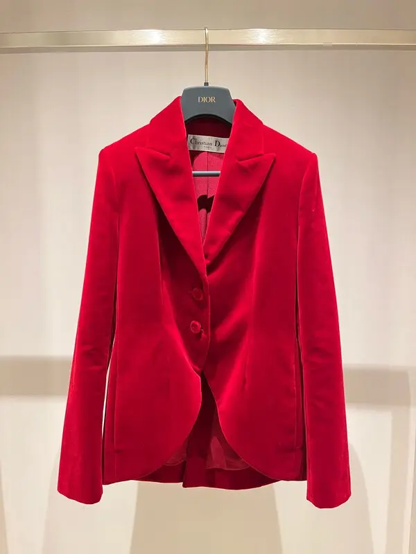 Dior Velvet Blazer