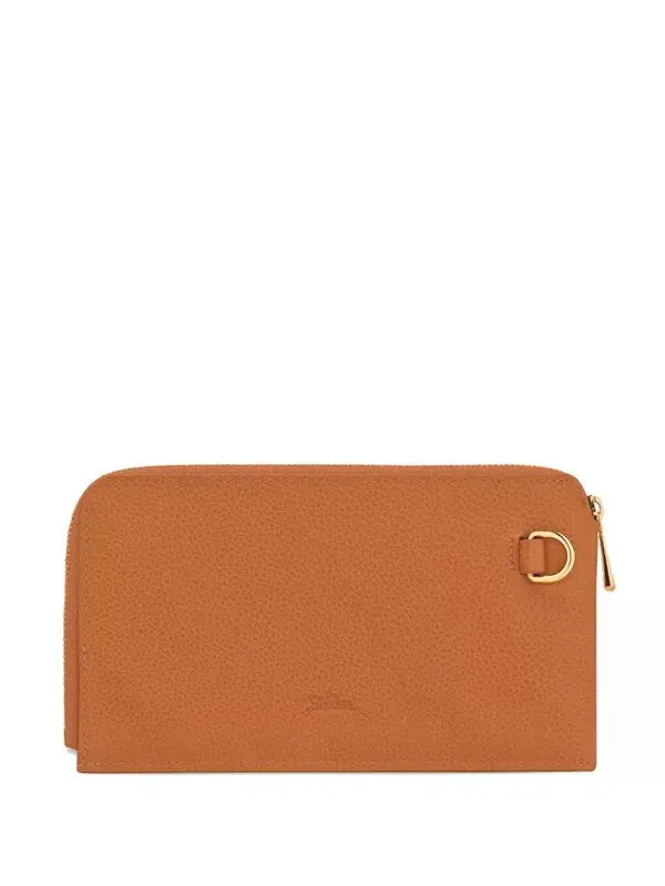 Longchamp Le Foulonné Zip Pouch - Orange