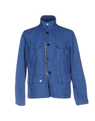 Peuterey Cotton-linen Jacket - Blue