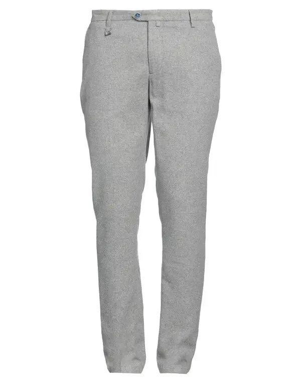 BARBATI Pants In Polyester, Viscose, And Wool - Grey