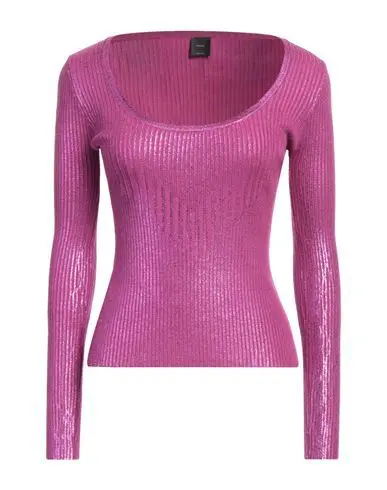 Pinko Long Sleeve Solid Knit Sweater