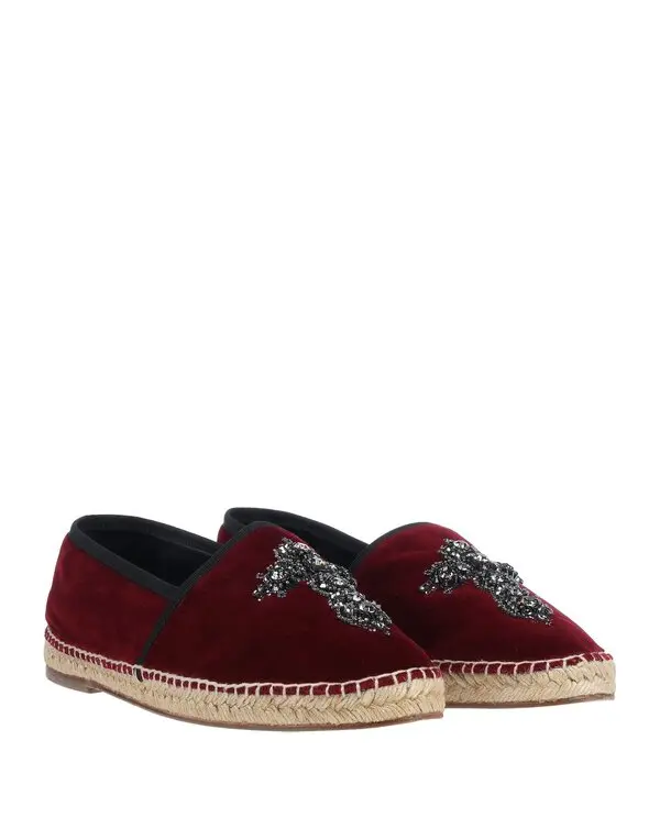 Dolce & Gabbana Cotton Espadrilles - Red