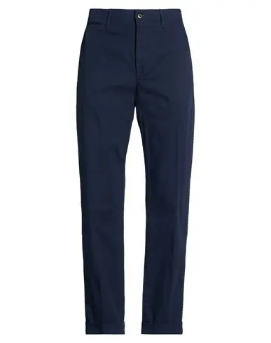 Incotex Cotton Elastane Twill Jacquard Pants - Navy