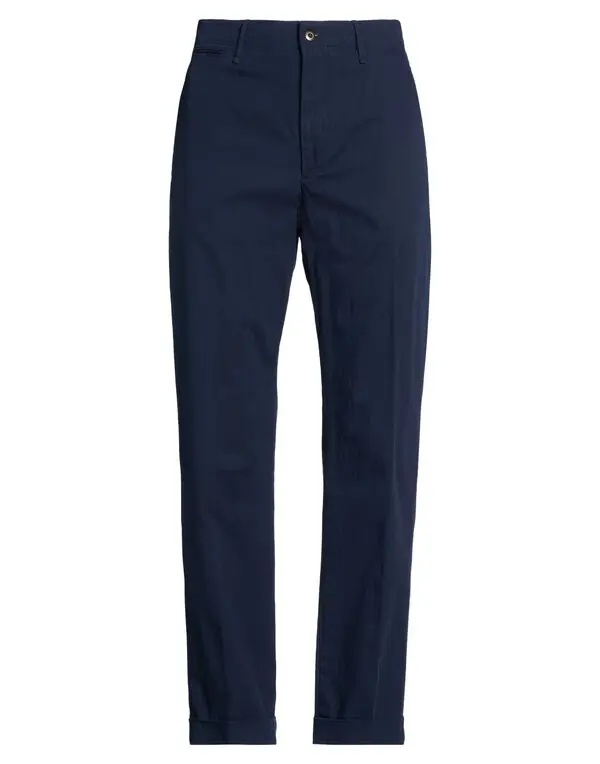 Incotex Cotton Elastane Twill Jacquard Pants - Navy
