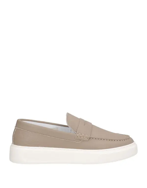 Peuterey Leather Slip-on Sneakers - Beige