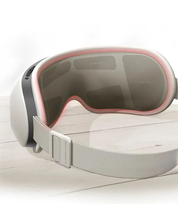 SHARPER IMAGE Eye Massager Cordless Heated Eye Mask