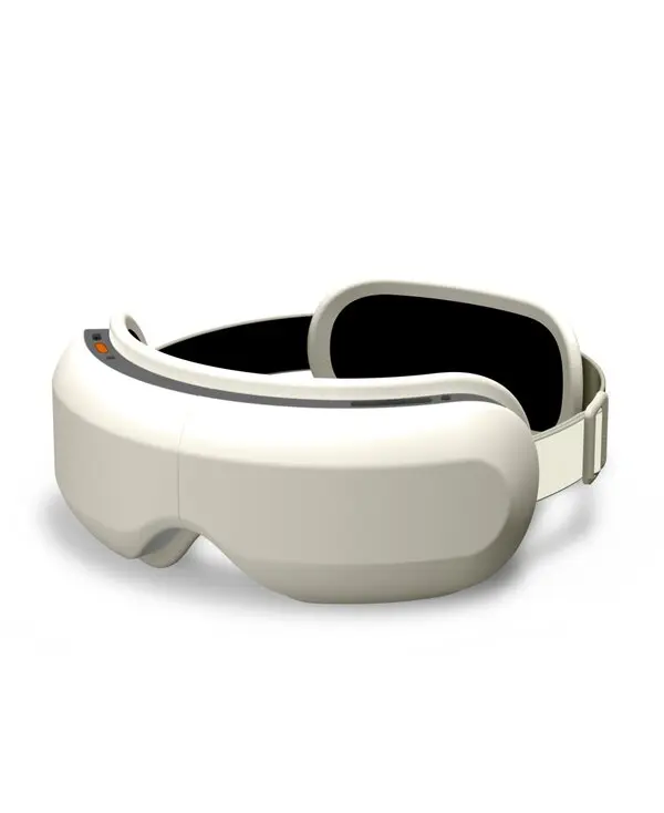 SHARPER IMAGE Eye Massager Cordless Heated Eye Mask - Ivory