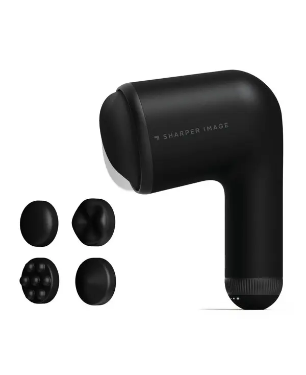 SHARPER IMAGE Shiatsu Handheld Massager - Black
