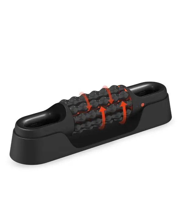 SHARPER IMAGE Powerboost Roll Multi Area Massager - Black