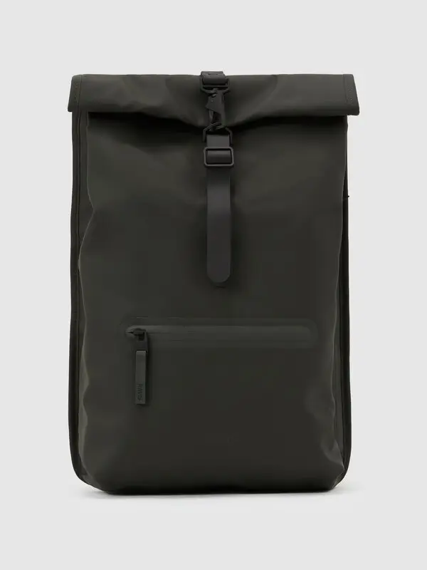 Rains Roll-top Rucksack - Green