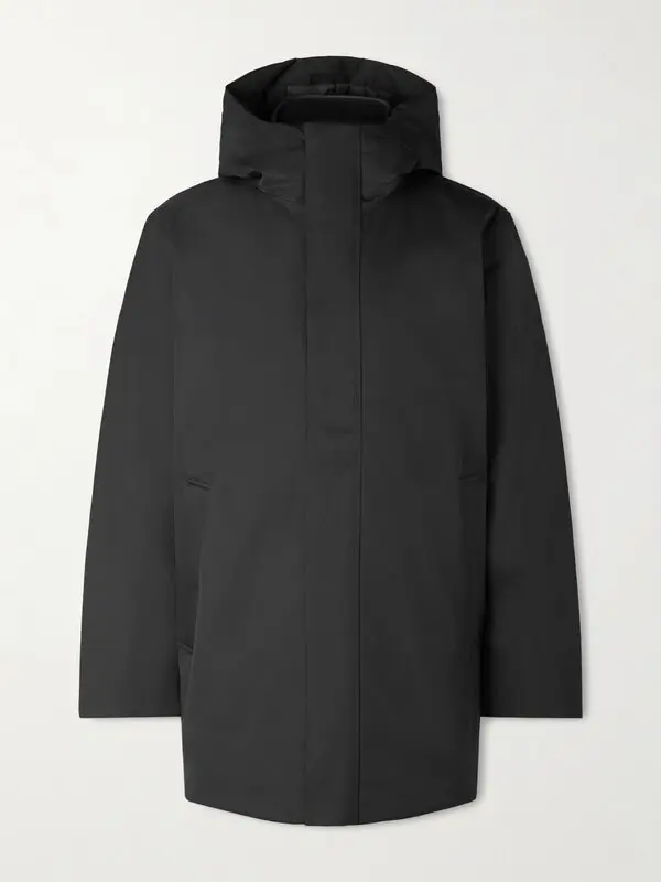 Nn07 Blake 8240 Padded Recycled-twill Parka - Black