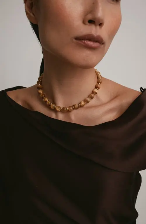 LELET NY Lena Tiger's Eye Necklace