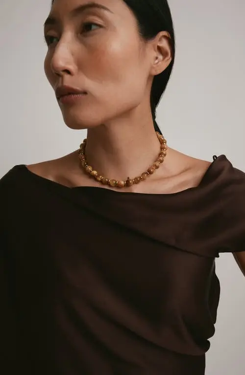 LELET NY Lena Tiger's Eye Necklace
