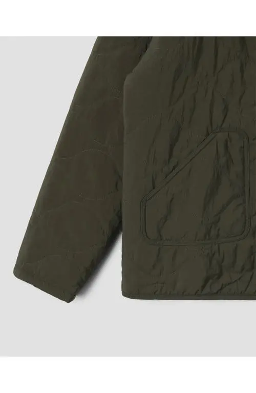 STAN RAY Reversible Quilted Liner Jacket - Olive