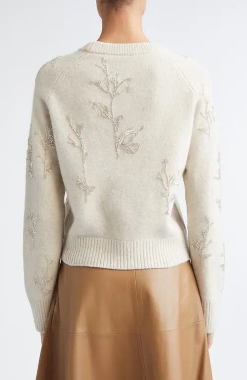 Altuzarra Paulie Beaded Virgin Wool Sweater