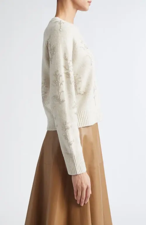 Altuzarra Paulie Beaded Virgin Wool Sweater