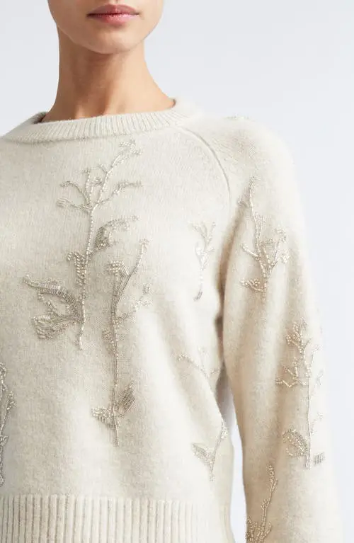 Altuzarra Paulie Beaded Virgin Wool Sweater