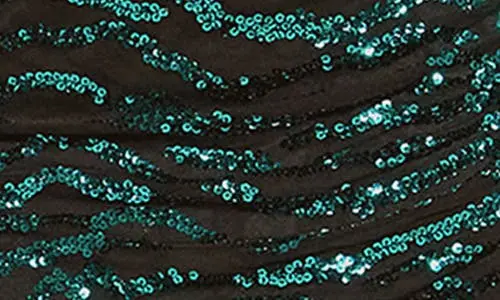 City Chic Sequin One-shoulder Dress