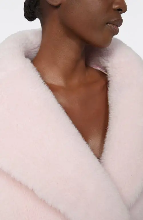 Max Mara Oversized Double-breasted Alpaca-blend Coat - Pink