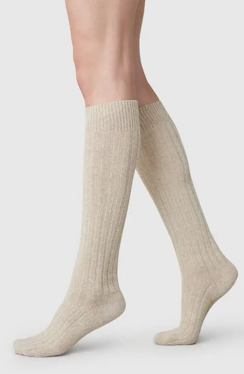 Swedish Stockings Bodil Knee High Socks - Oat