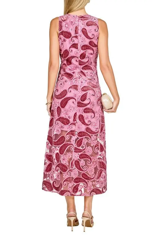 Endless Rose Sleeveless Lace A-line Dress