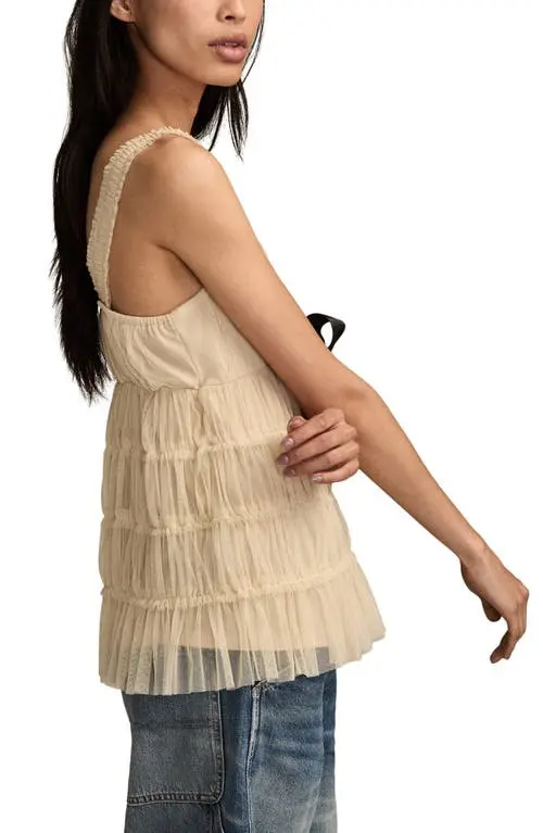 Lucky Brand Tiered Tulle Camisole