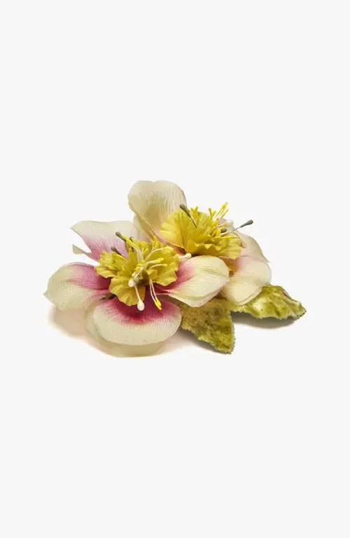 HELENA SIMON Hellebore Floral Brooch
