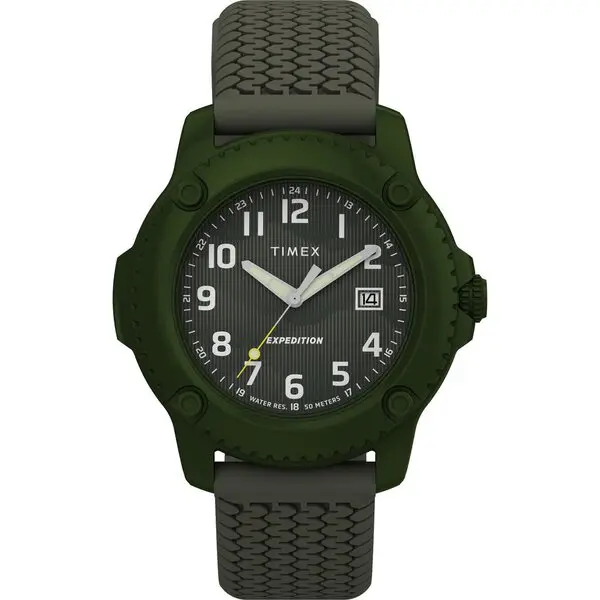 TIMEX® Expedition Timberline Silicone Strap Watch - Green