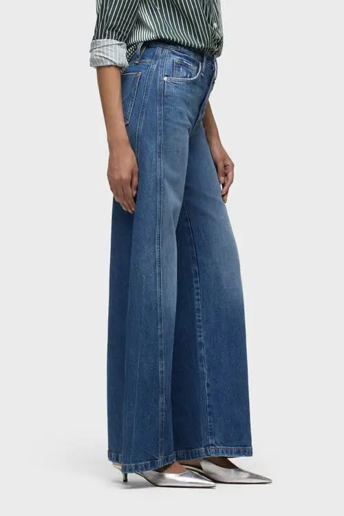 Hudson Jeans James Seamed Wide Leg