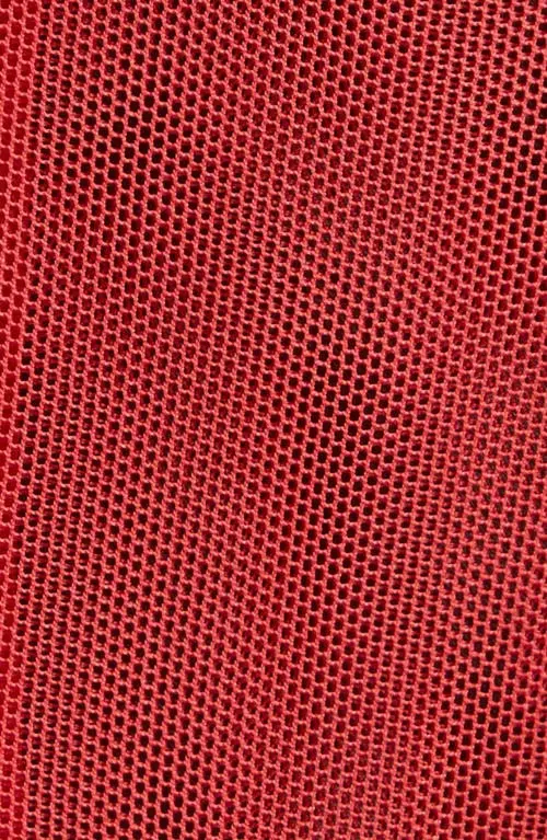 Zimmermann Rebellion Mesh Corset Bodysuit - Red