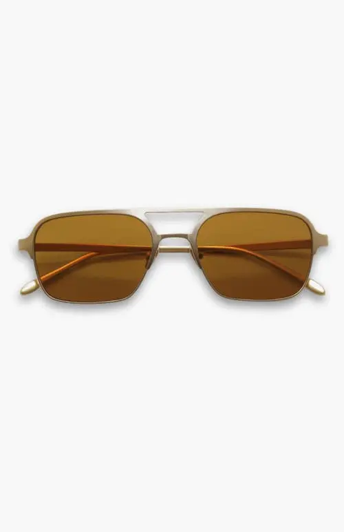 INDY Jimmy Aviator Polarized Sunglasses - Brown