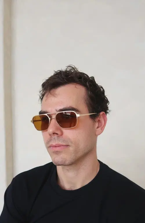 INDY Jimmy Aviator Sunglasses - Brown