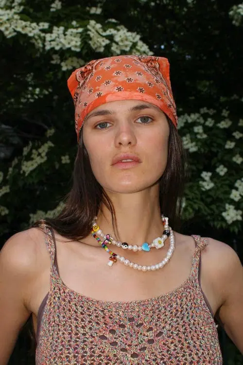 VELVET LUNA Mixed Charm Pearl Necklace