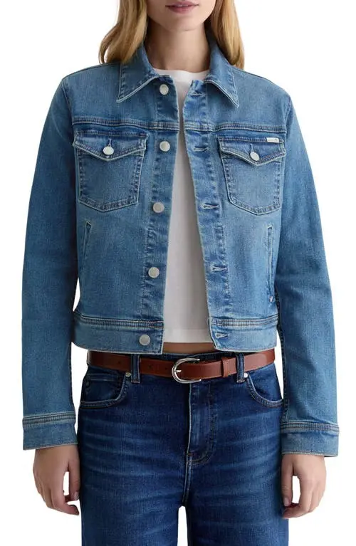 Ag Robyn Crop Denim Jacket - Charmed