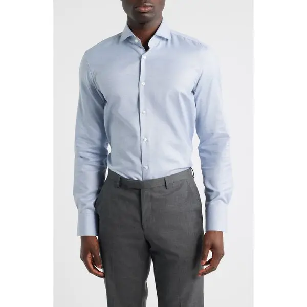 BOSS H-hank Kent Dress Shirt - Light/pastel Blue