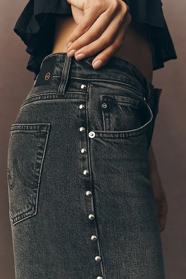 Ag Adria Low-rise Wide-leg Jeans - Immensity