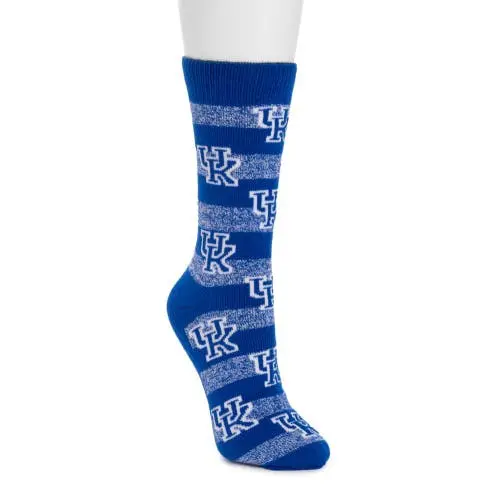 MUK LUKS Game Day Terry Loop Crew Socks - Kentucky