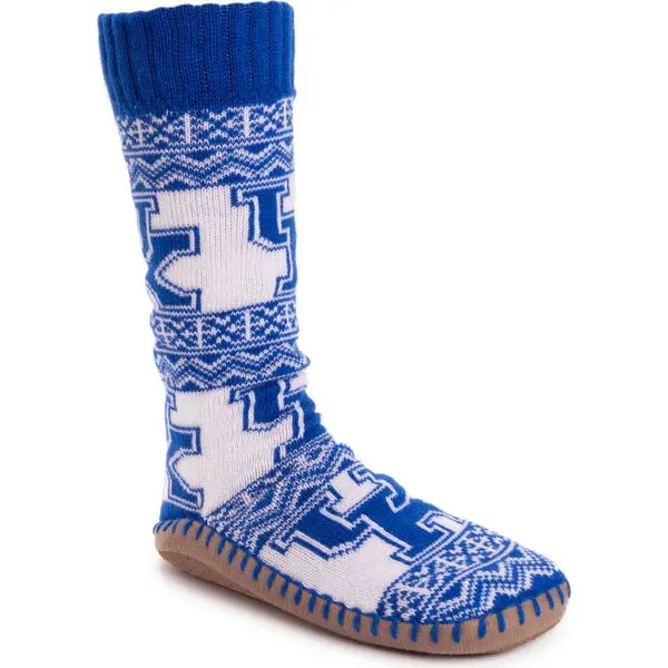 MUK LUKS Gameday Slipper Socks - Kentucky