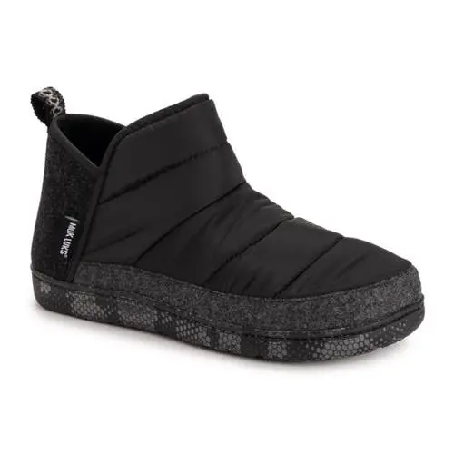 MUK LUKS Weston Slipper Boot - Black