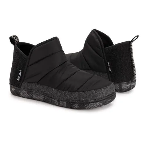 MUK LUKS Weston Slipper Boot - Black