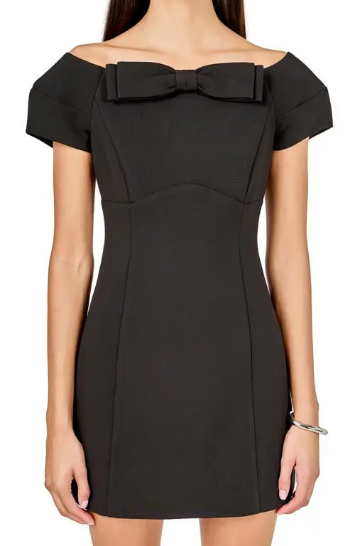 Endless Rose Bow Minidress