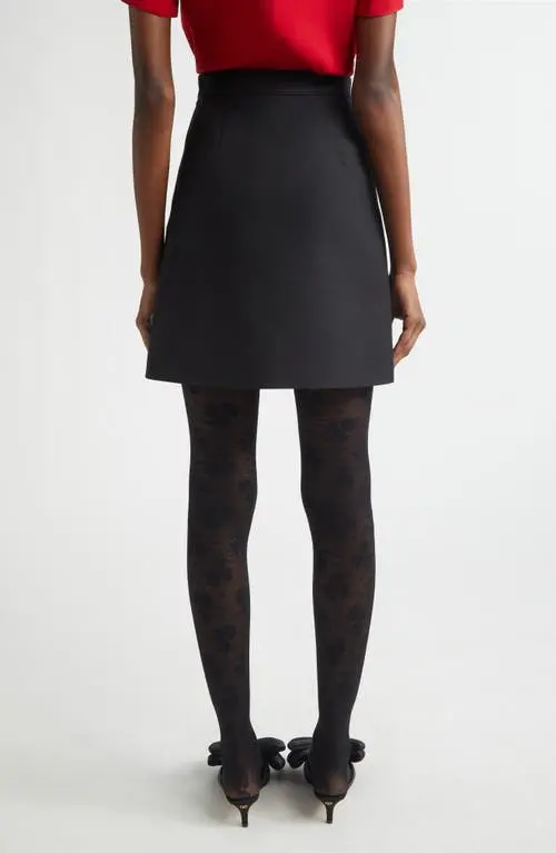 Valentino Garavani Crepe Couture Miniskirt