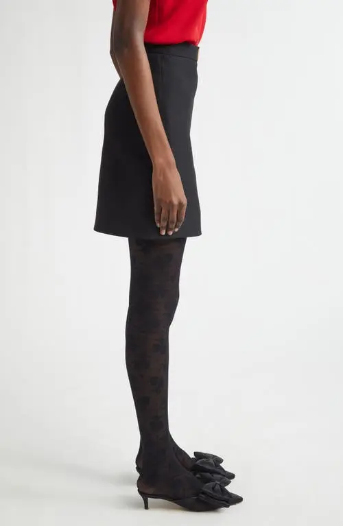 Valentino Garavani Crepe Couture Miniskirt