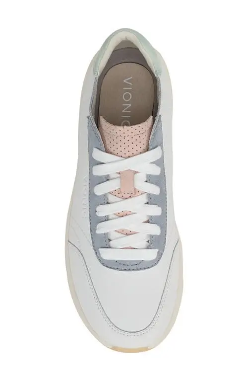 Vionic Uptown Nubuck Sneaker - White Multi