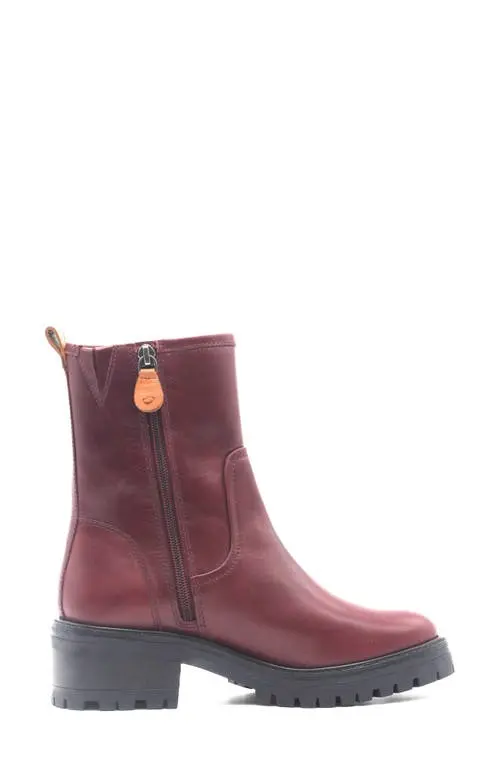 Gentle Souls Bailah Platform Bootie - Burgundy Leather