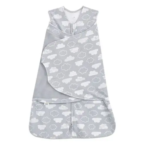 HALO 100% Cotton 1.5 Tog Sleepsack Swaddle - Clouds