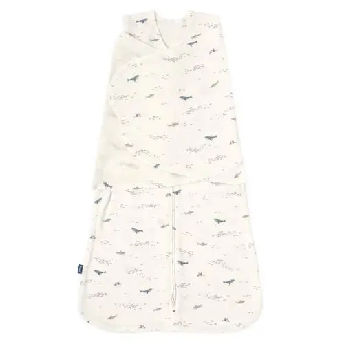HALO 100% Cotton 1.5 Tog Sleepsack Swaddle - Ocean Life
