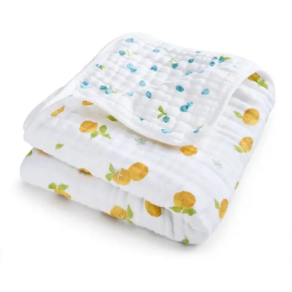 ADEN + ANAIS Organic Dream Blanket - Fresh Fruit